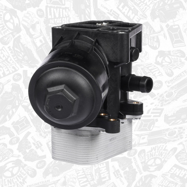 Oil Cooler, engine oil - HE0007VR1 ET ENGINETEAM - 03P115389A ...