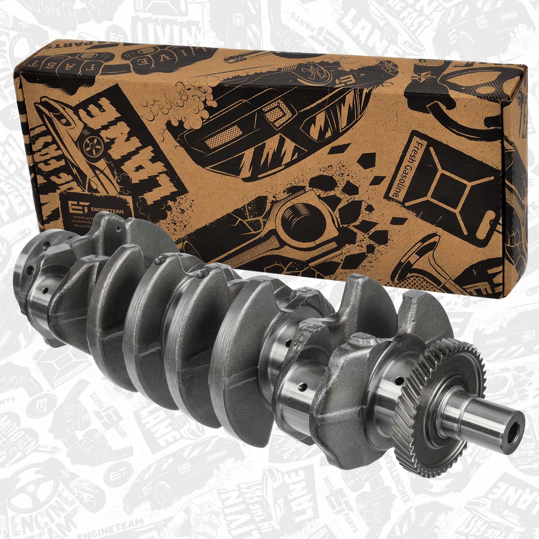Crankshaft - HK0182 ET ENGINETEAM - 23110-27000, 23110-27010, 23110 ...