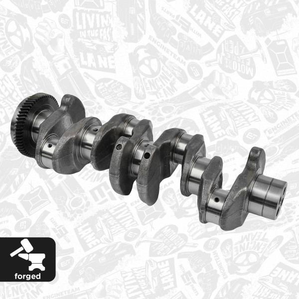 Crankshaft - HK0183 ET ENGINETEAM - 6510302501, A6510302501 ...