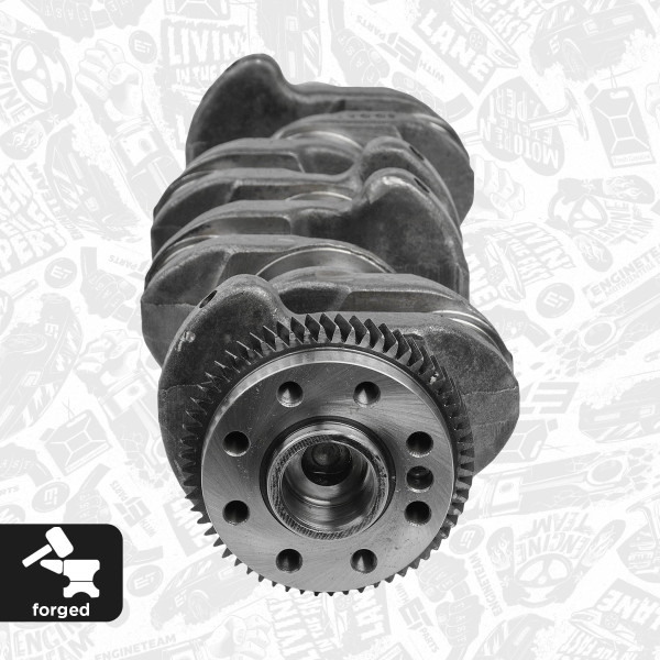 Crankshaft - HK0183 ET ENGINETEAM - 6510302501, A6510302501 ...