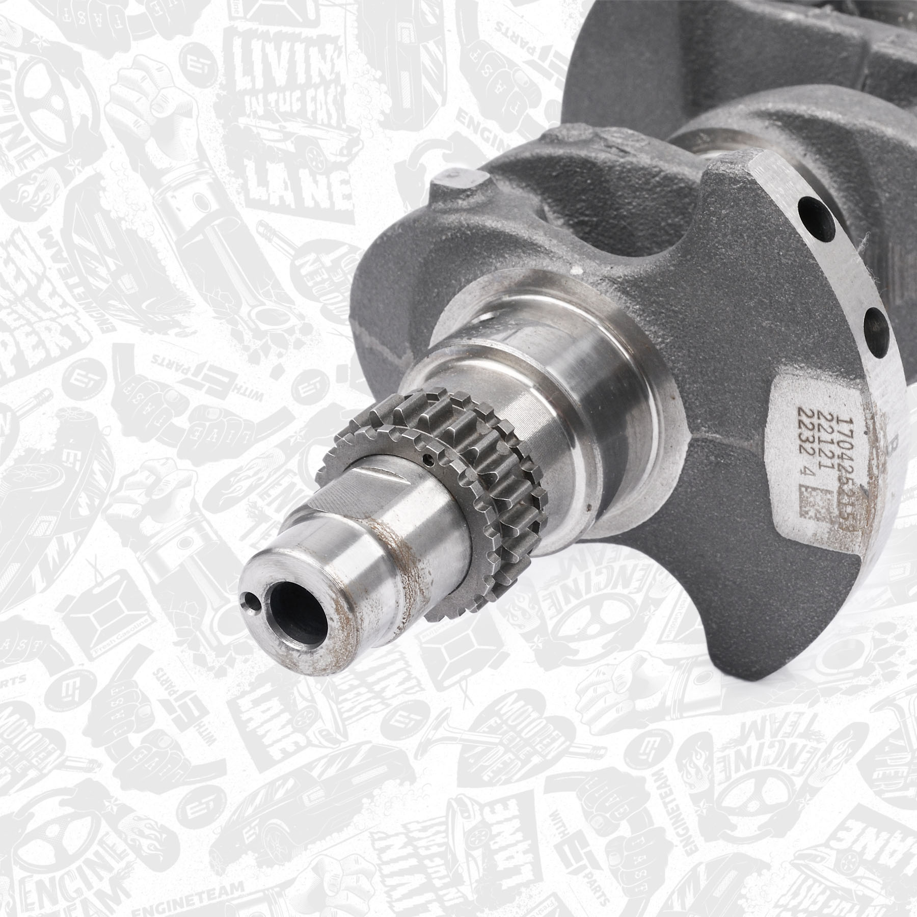 Crankshaft - HK0190 ET ENGINETEAM - 231102B100, 23110-2B100 | K ...