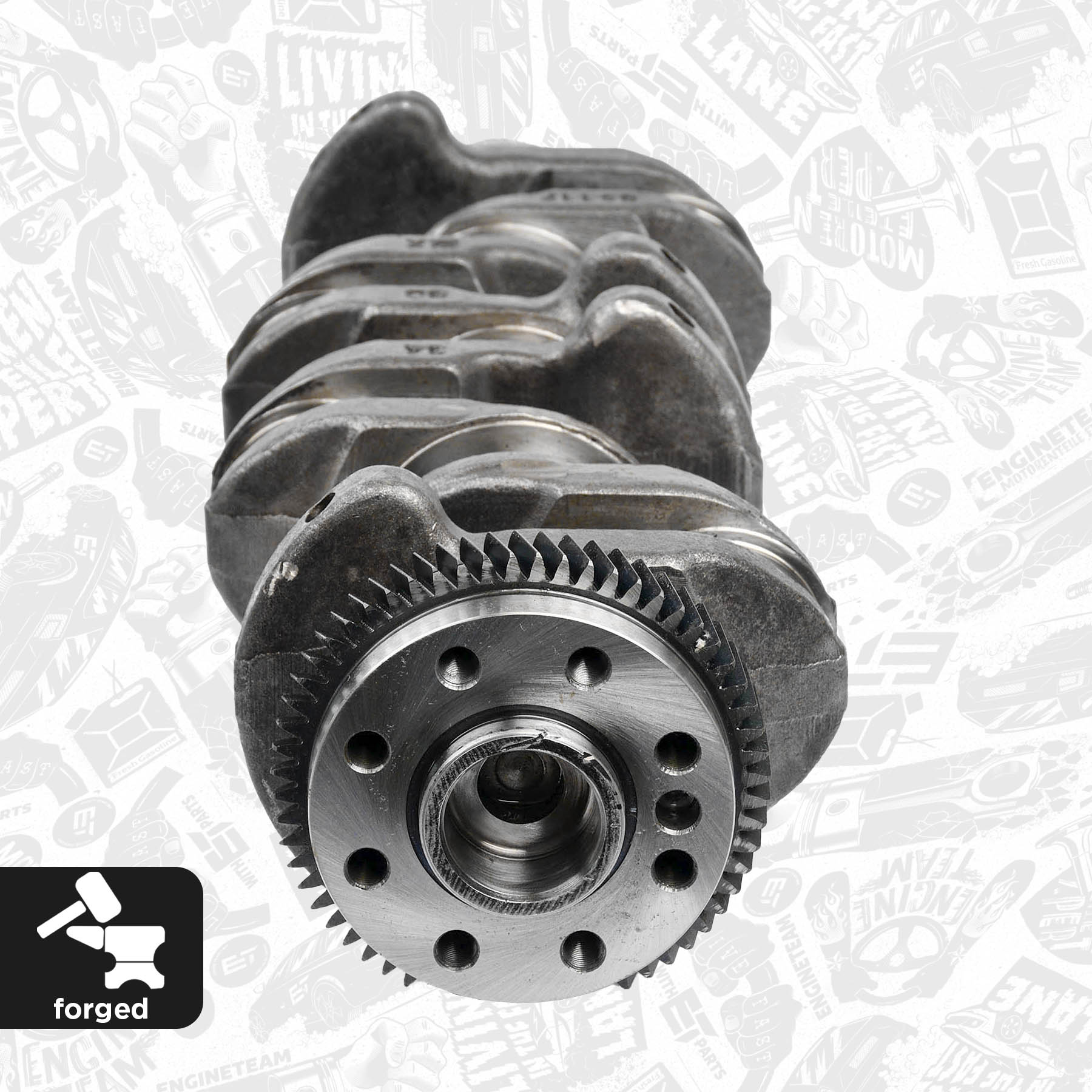 Crankshaft kit - HK0194 ET ENGINETEAM - A6510302501, 6510302501 ...