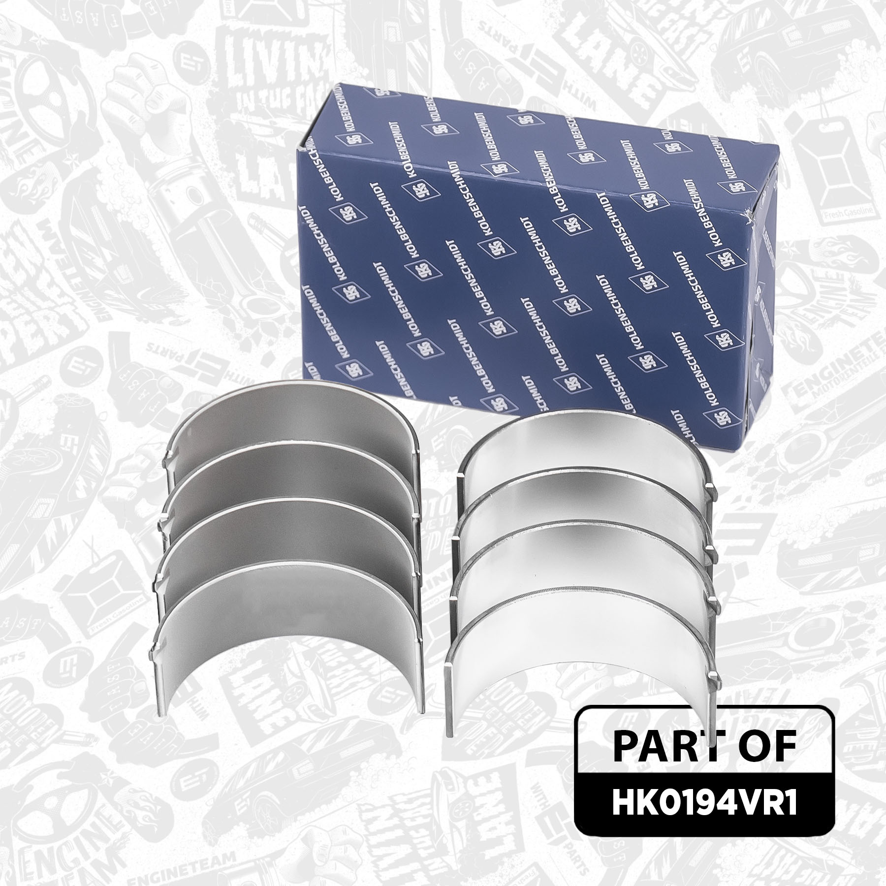 Crankshaft kit - HK0194VR1 ET ENGINETEAM - A6510302501, 6510302501 ...