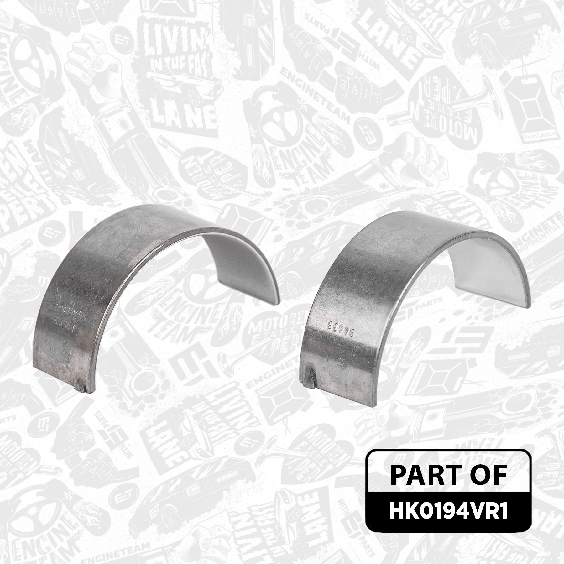 Crankshaft kit - HK0194VR1 ET ENGINETEAM - A6510302501, 6510302501 ...