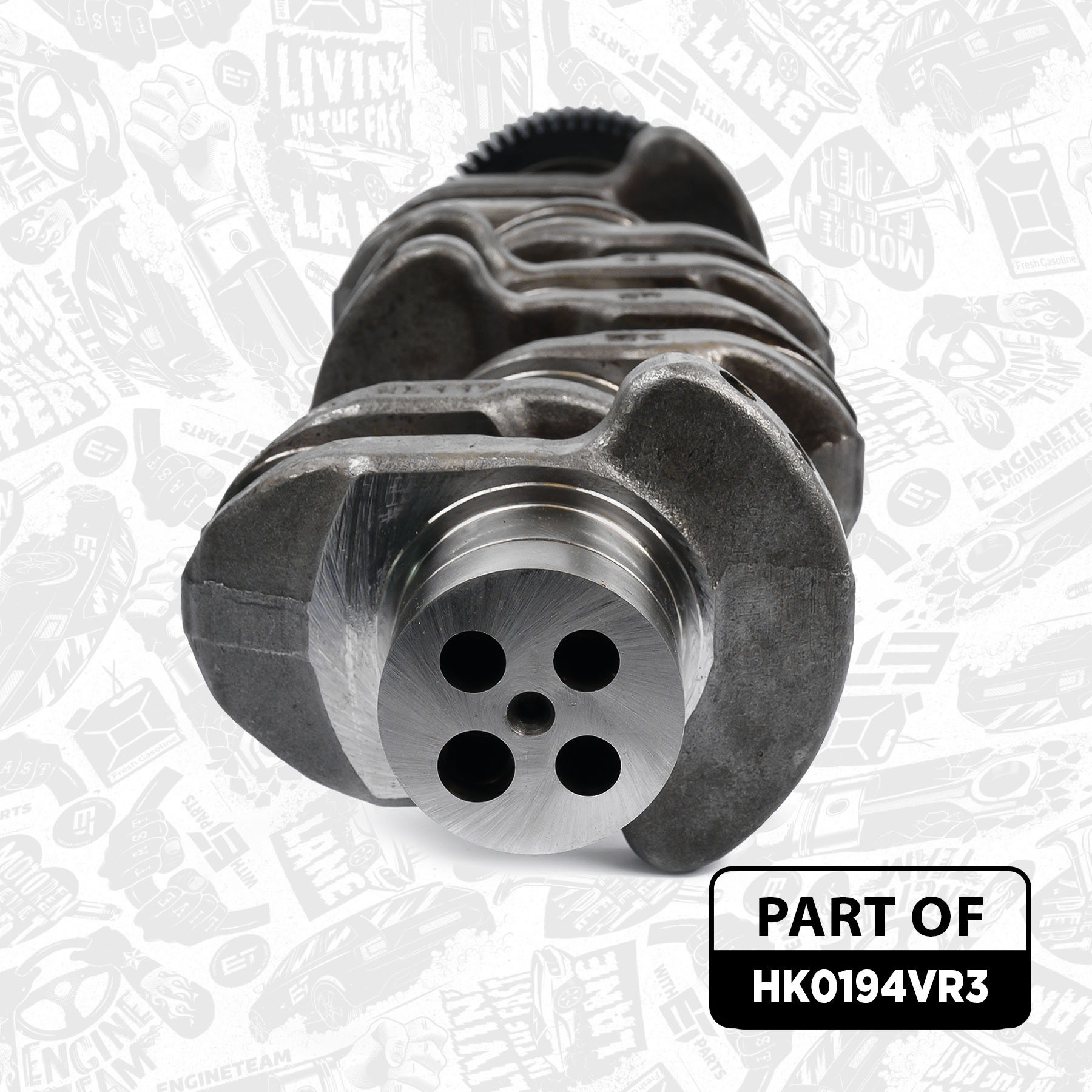 Crankshaft kit - HK0194VR3 ET ENGINETEAM - A6510302501, 6510302501 ...