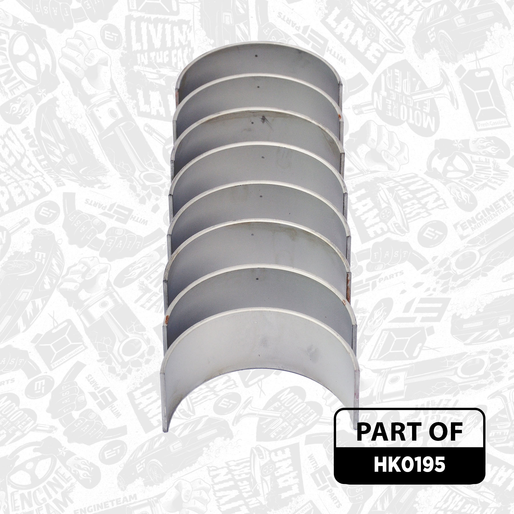 Crankshaft - HK0195 ET ENGINETEAM - 0603E3, BK2Q-6300-AA, 0603E4 | K ...