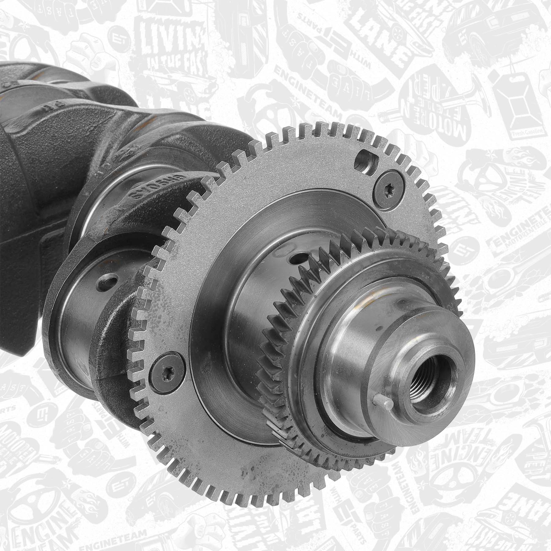 Crankshaft - HK0206 ET ENGINETEAM - 5801846065, 5801846068, 11660 | K ...