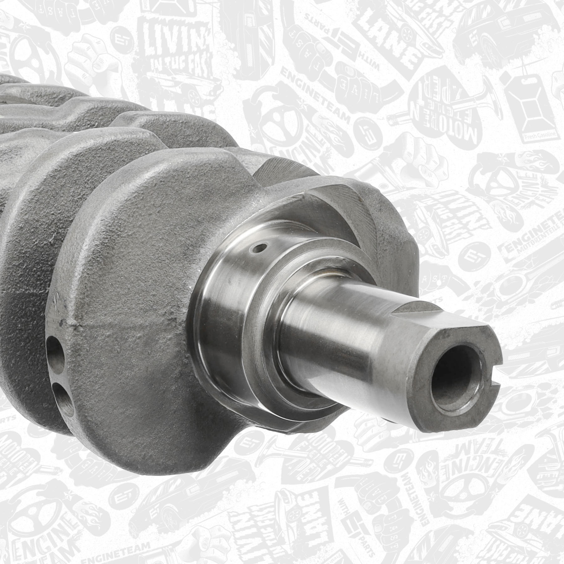 Crankshaft - HK0213 ET ENGINETEAM - 8200805743, 122014213R, 122013973R ...