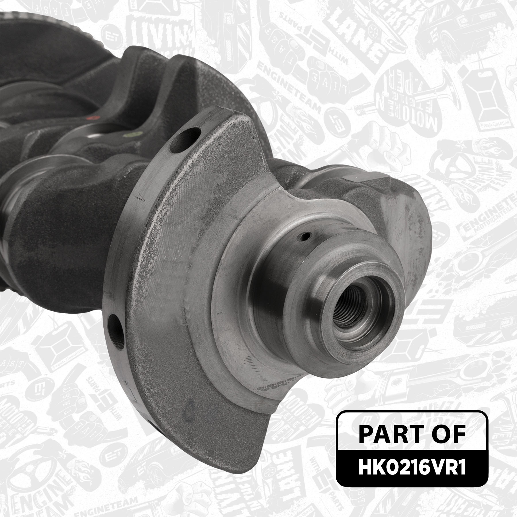 Repair kit, crankshaft - HK0216VR1 ET ENGINETEAM - 11217516040 ...