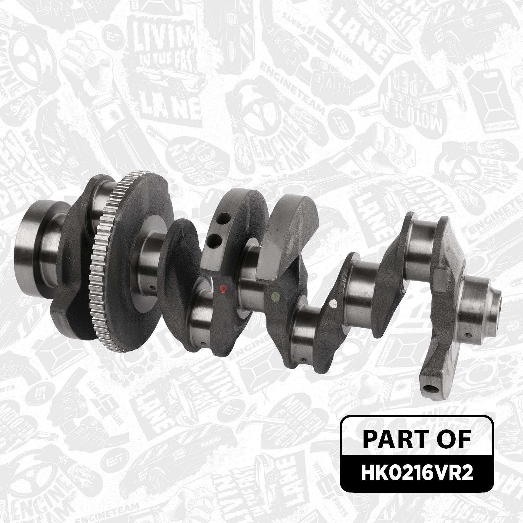 Repair Kit, crankshaft - HK0216VR2 ET ENGINETEAM - 11217516040 ...