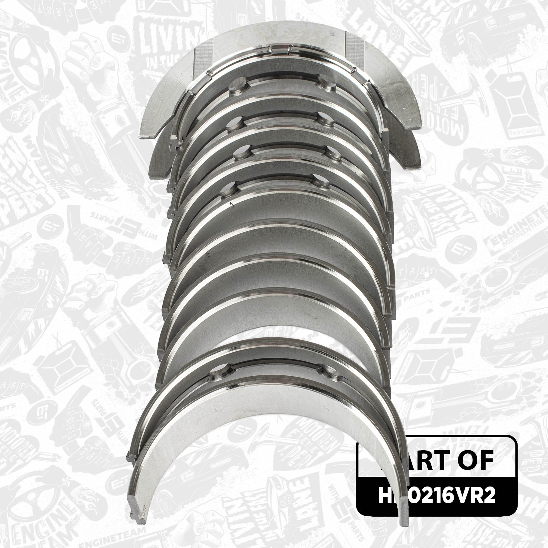 Repair Kit, crankshaft - HK0216VR2 ET ENGINETEAM - 11217516040 ...