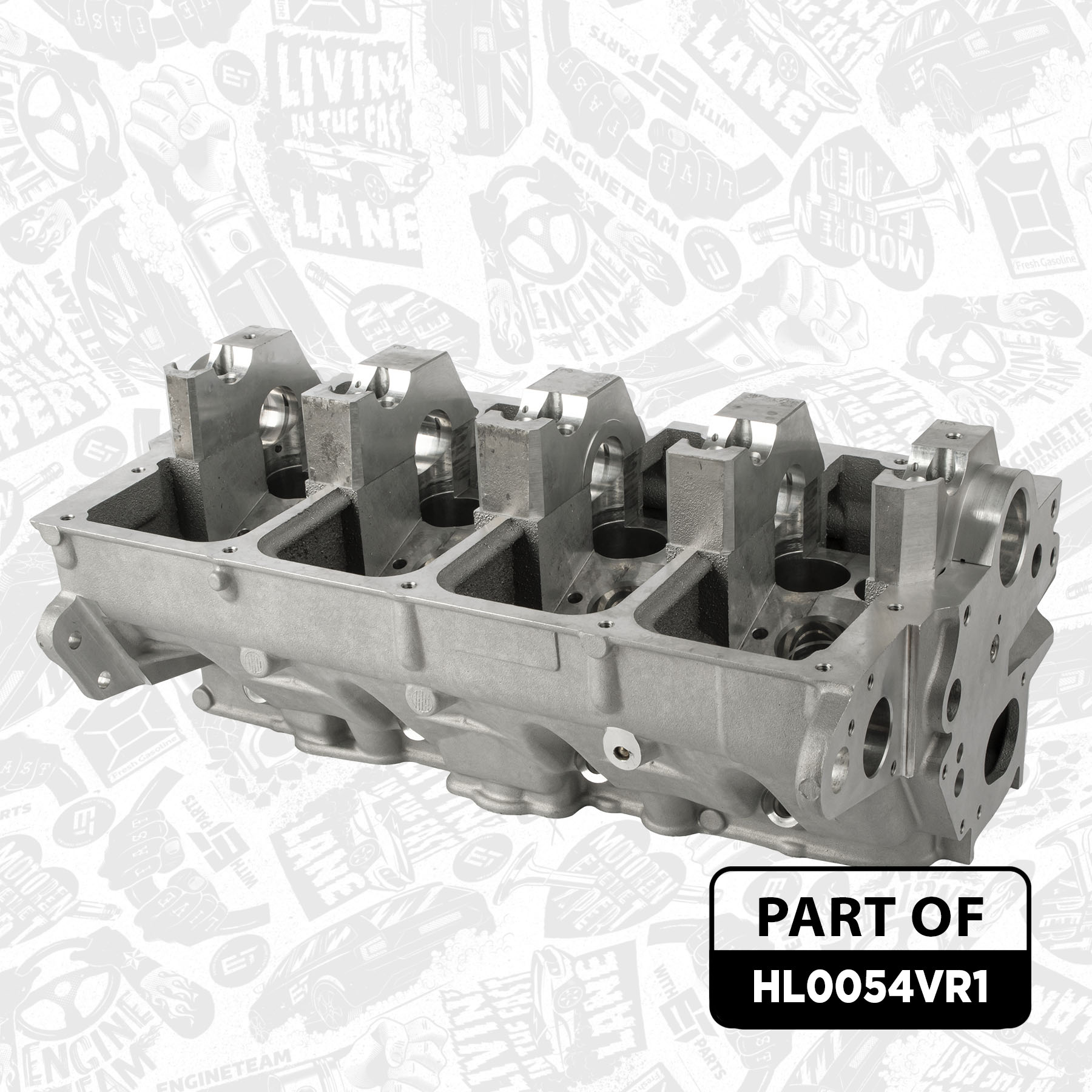 Cylinder Head set - HL0054VR1 ET ENGINETEAM - 03G103351C, 038103351D ...