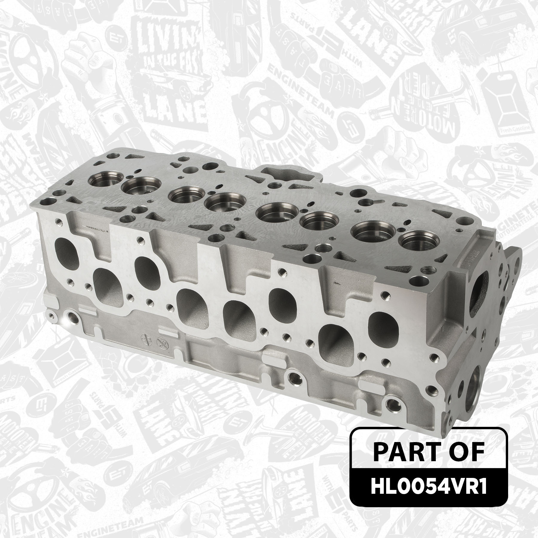 Cylinder Head set - HL0054VR1 ET ENGINETEAM - 03G103351C, 038103351D ...