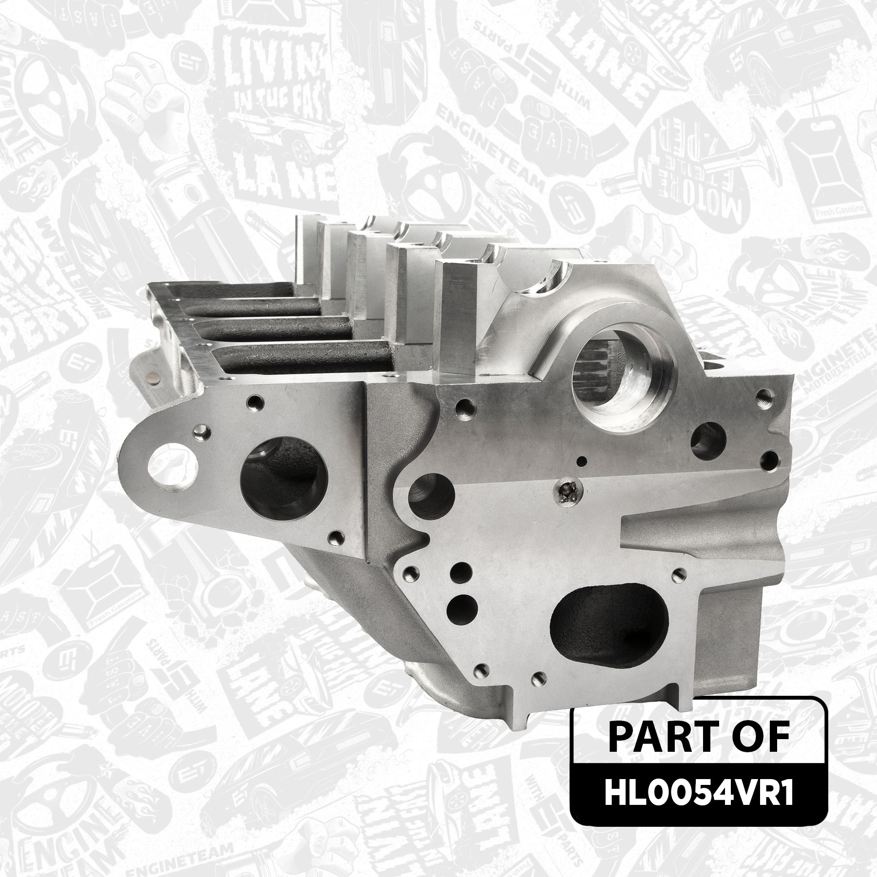 Cylinder Head set - HL0054VR1 ET ENGINETEAM - 03G103351C, 038103351D ...