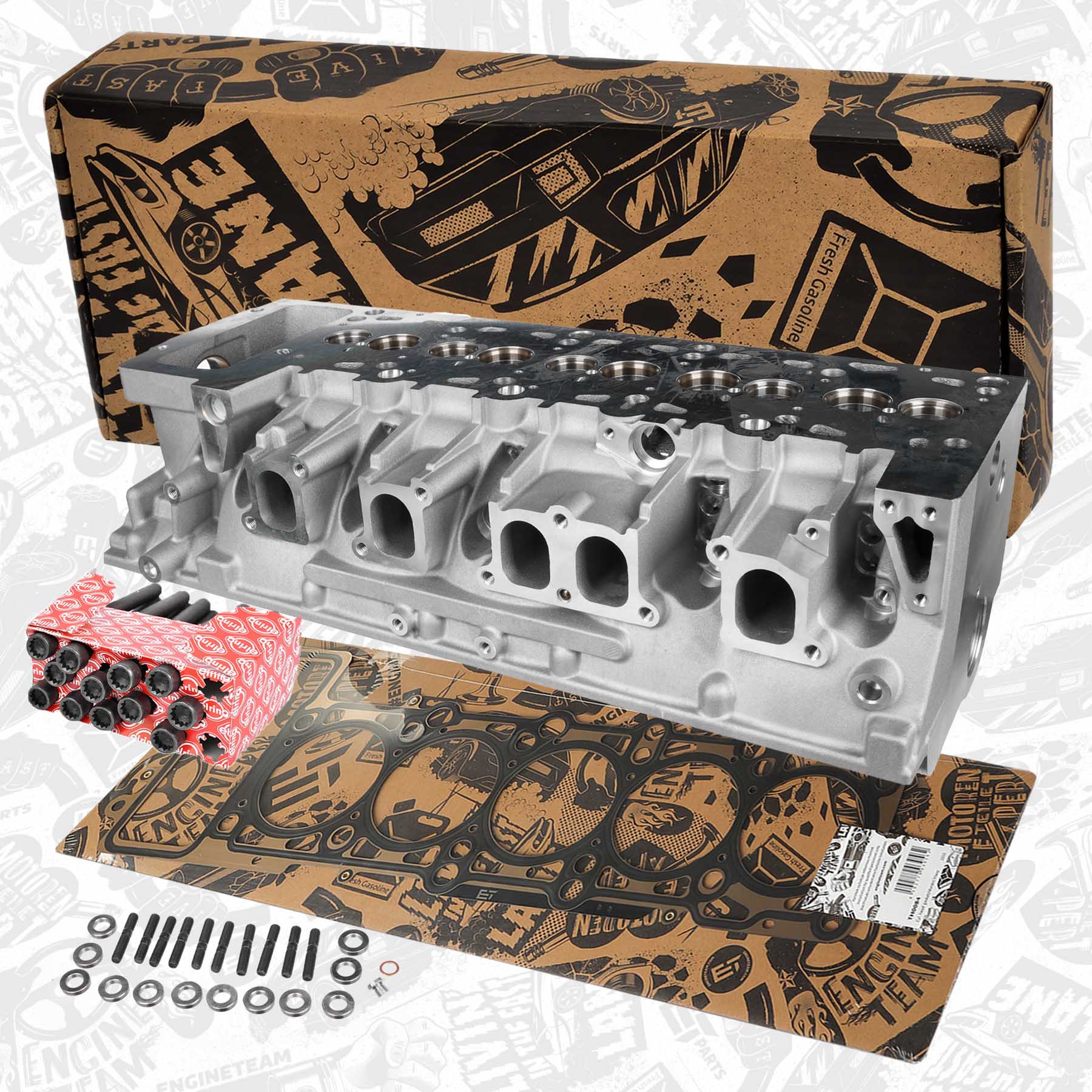 Cylinder Head set - HL0085VR1 ET ENGINETEAM - 070103063D, 070103063K ...