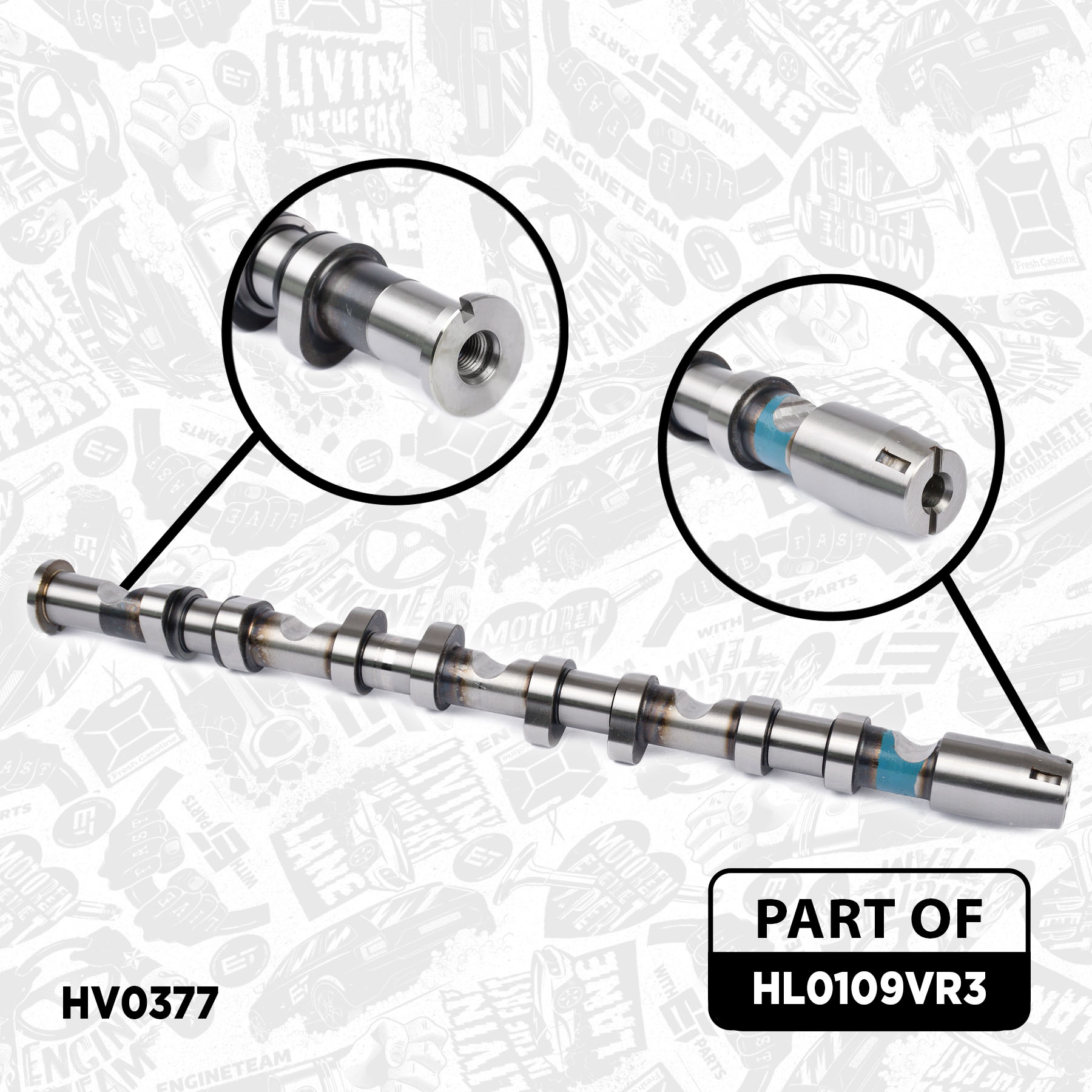 Cylinder Head set - HL0109VR3 ET ENGINETEAM - 06D103351D, 06F103351 ...