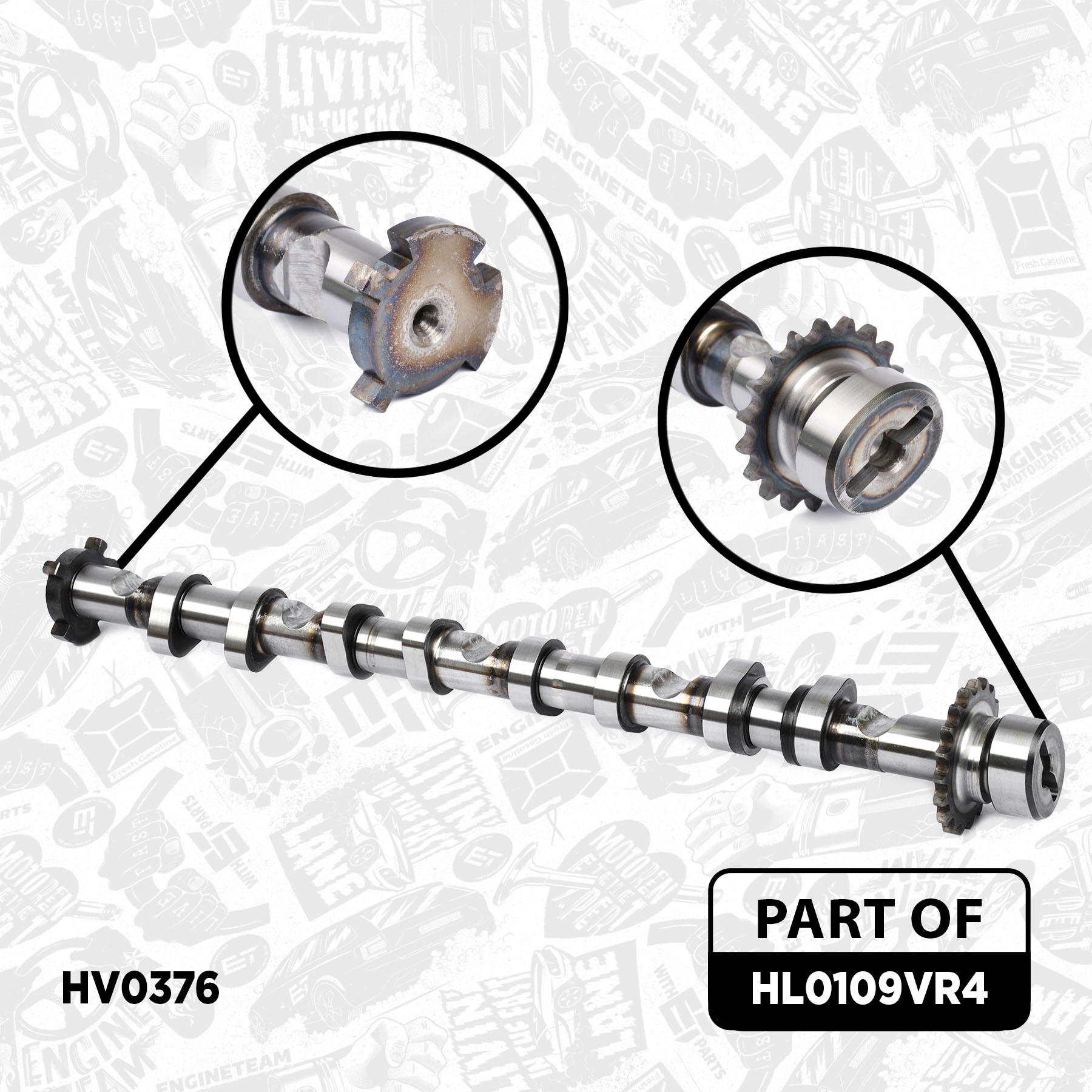 Cylinder Head set - HL0109VR4 ET ENGINETEAM - 06D103351D, 06F103351 ...