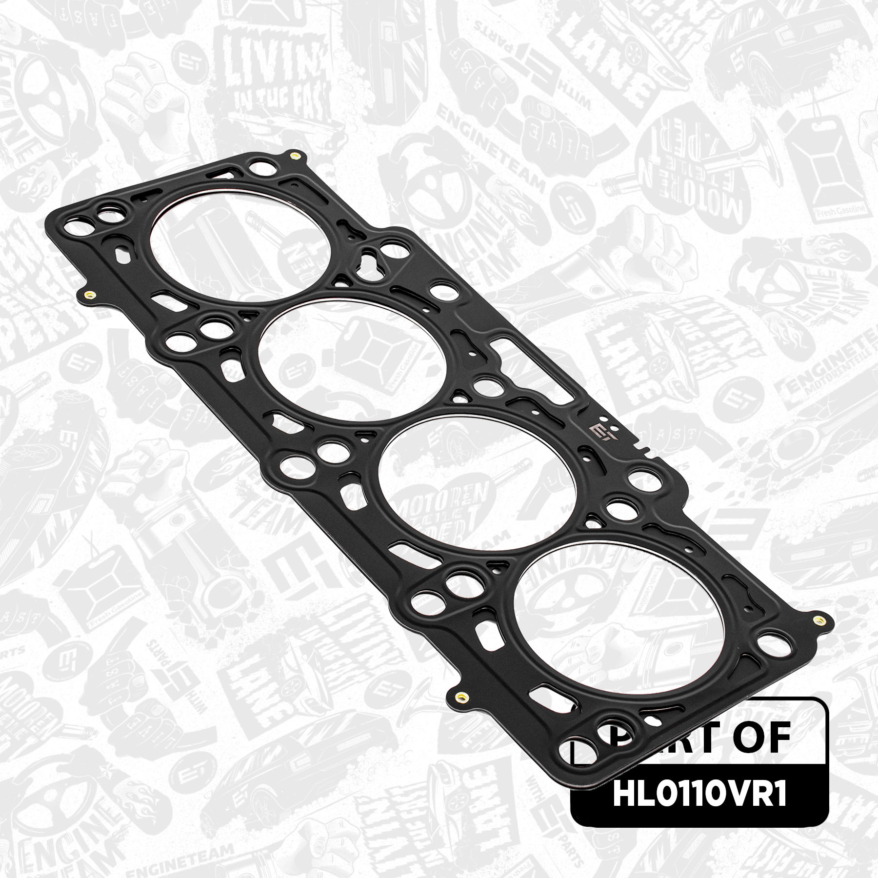 Cylinder Head set - HL0110VR1 ET ENGINETEAM - 03L103351C, 03L103351G ...