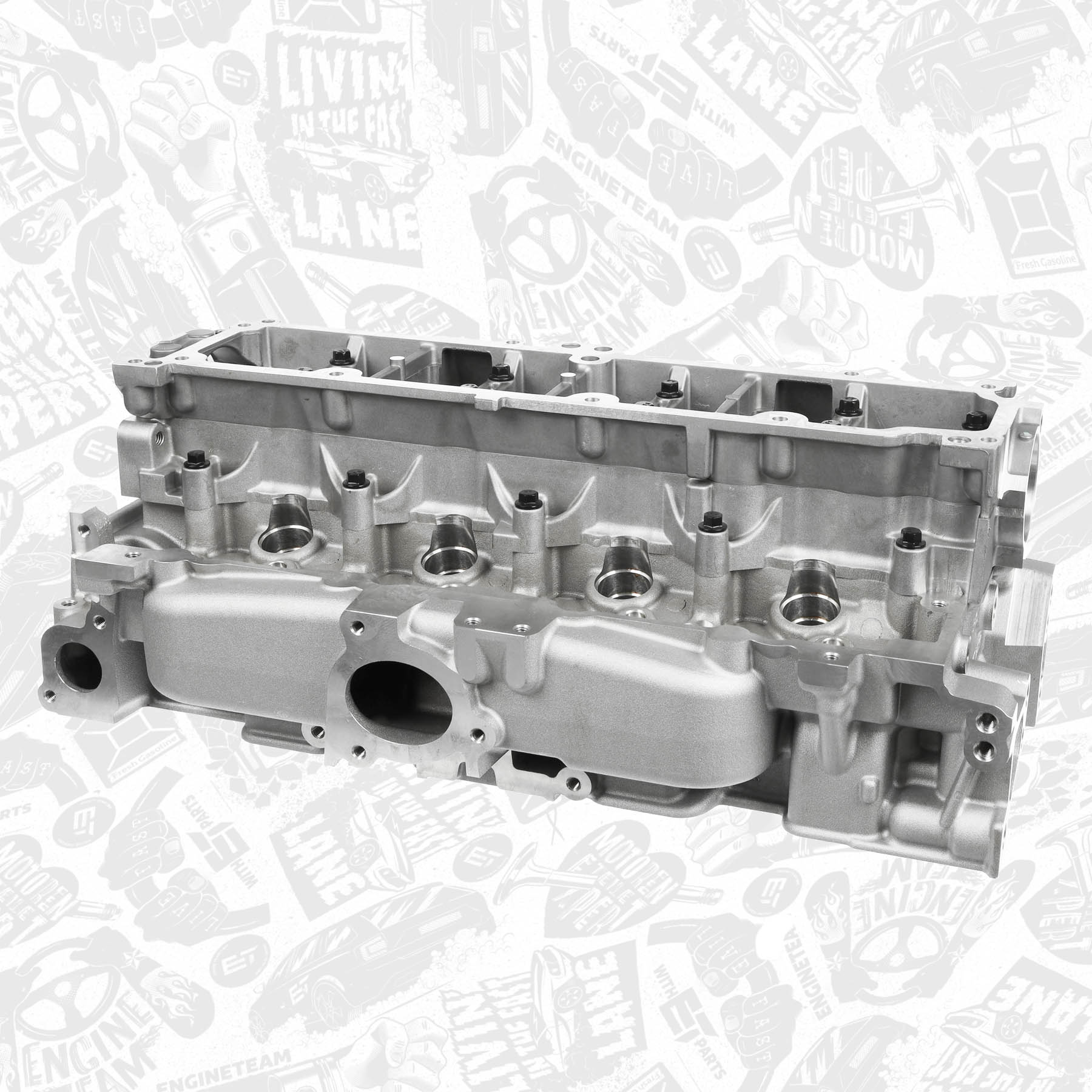 Cylinder Head + valves - HL0125VR1 ET ENGINETEAM - 0200HS, 1685778 ...