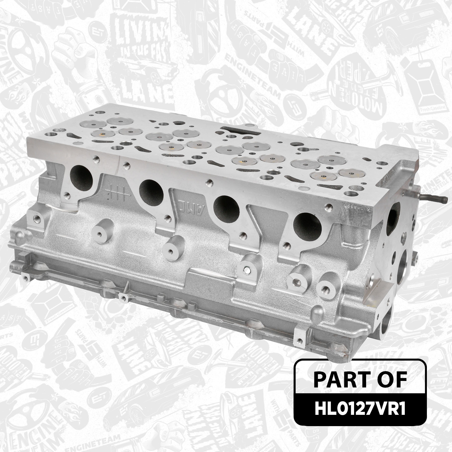 Cylinder Head set - HL0127VR1 ET ENGINETEAM - 03G103264BX, 03G103264EX ...