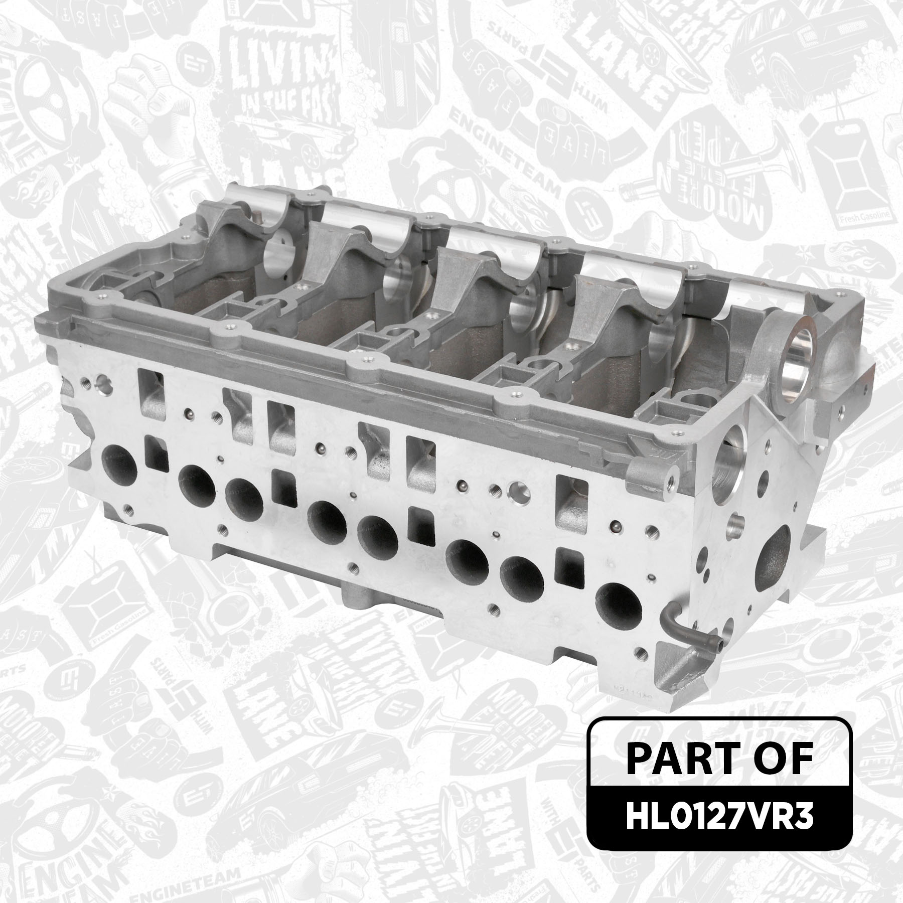 Cylinder Head set - HL0127VR3 ET ENGINETEAM - 03G103264BX, 03G103264EX ...