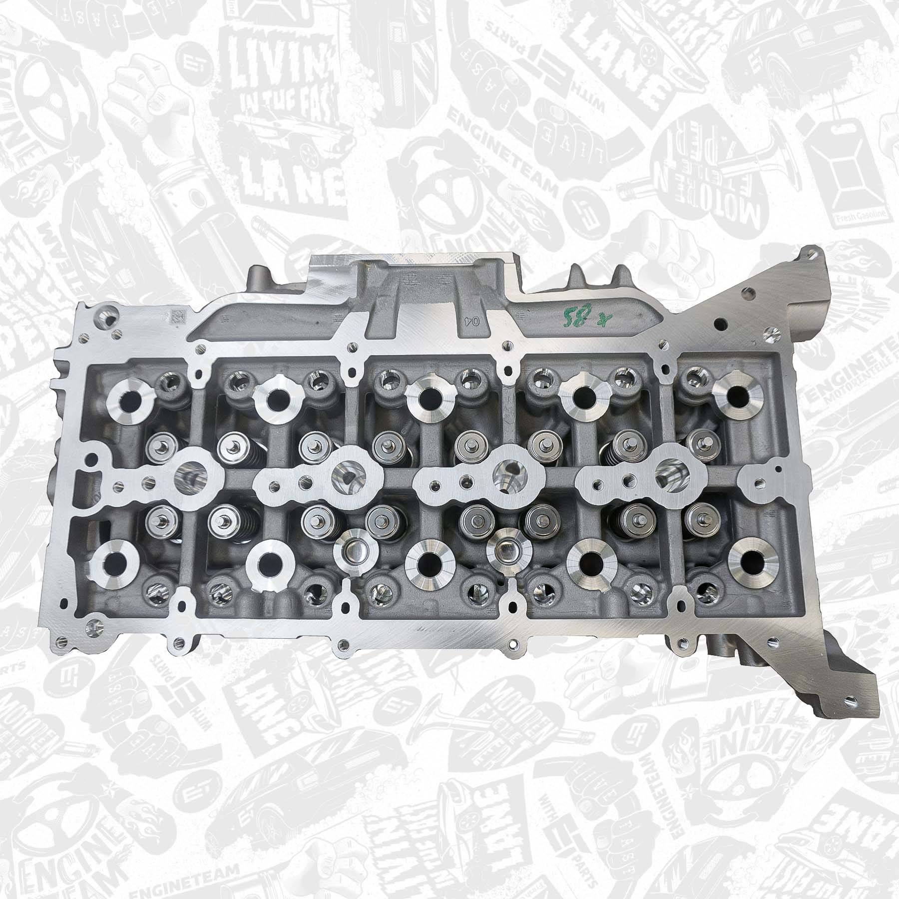 Cylinder Head + valves - HL0131 ET ENGINETEAM - 2011399, 2276287 ...