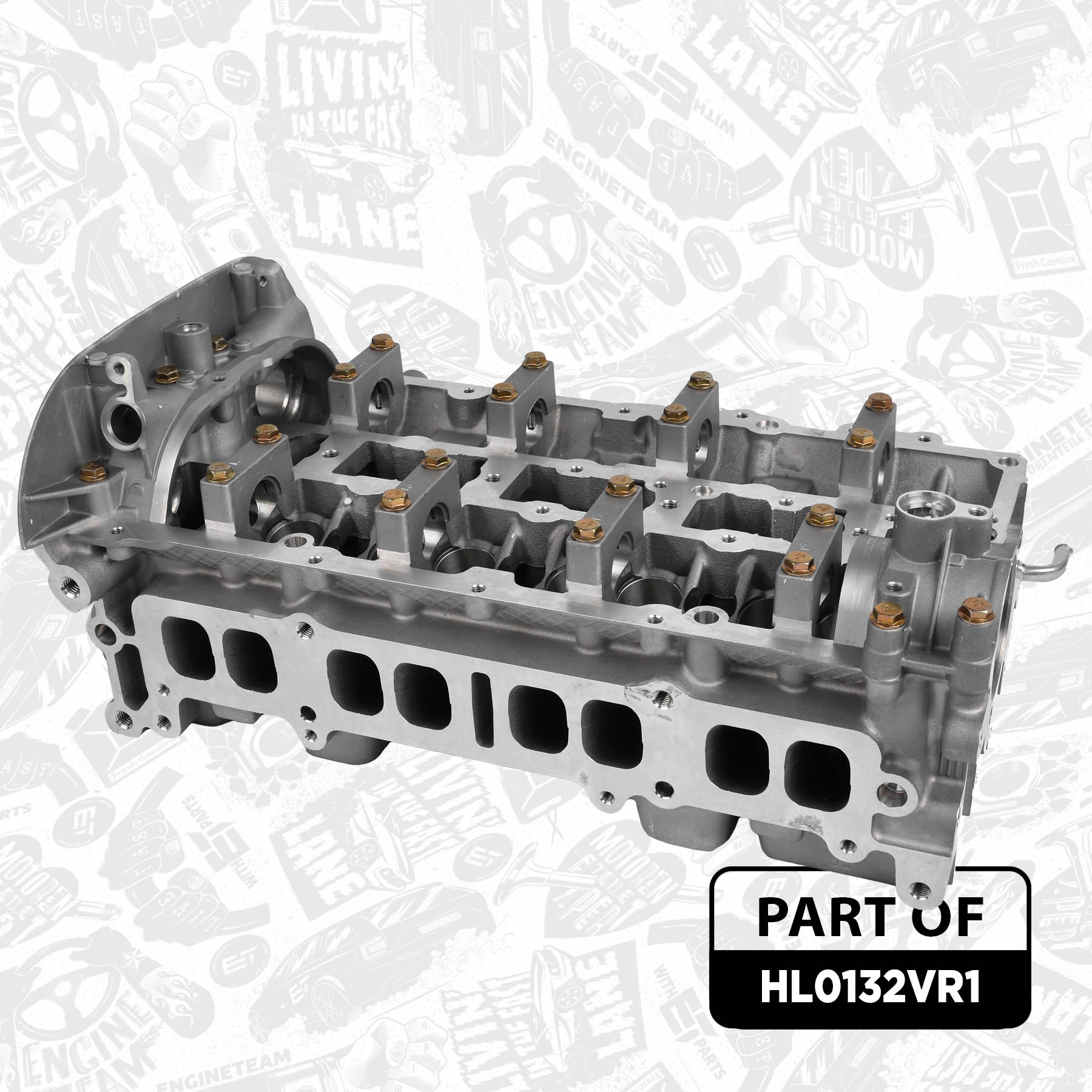 Cylinder Head set - HL0132VR1 ET ENGINETEAM - 1700101, 31460680 ...