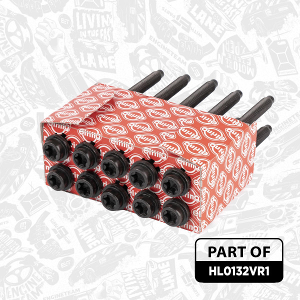 Cylinder Head set - HL0132VR1 ET ENGINETEAM - 1700101, 31460680 ...