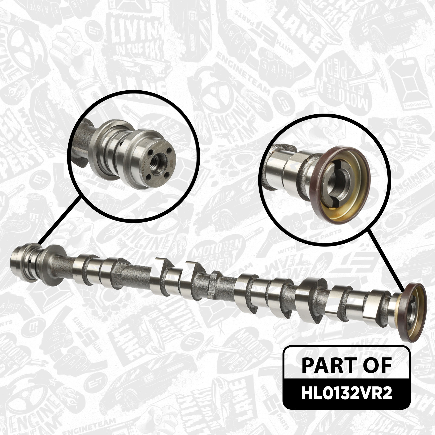 Cylinder Head set - HL0132VR2 ET ENGINETEAM - 1700101, 31460680 ...