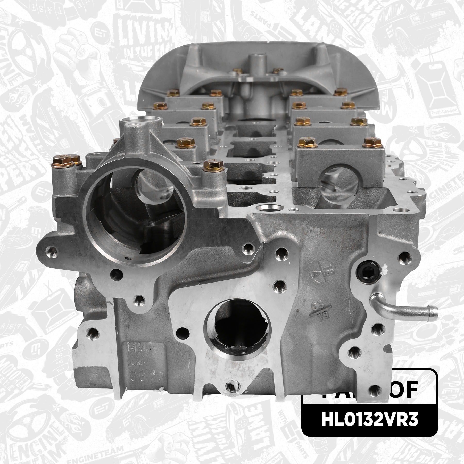 Cylinder Head set - HL0132VR3 ET ENGINETEAM - 1700101, 31460680 ...