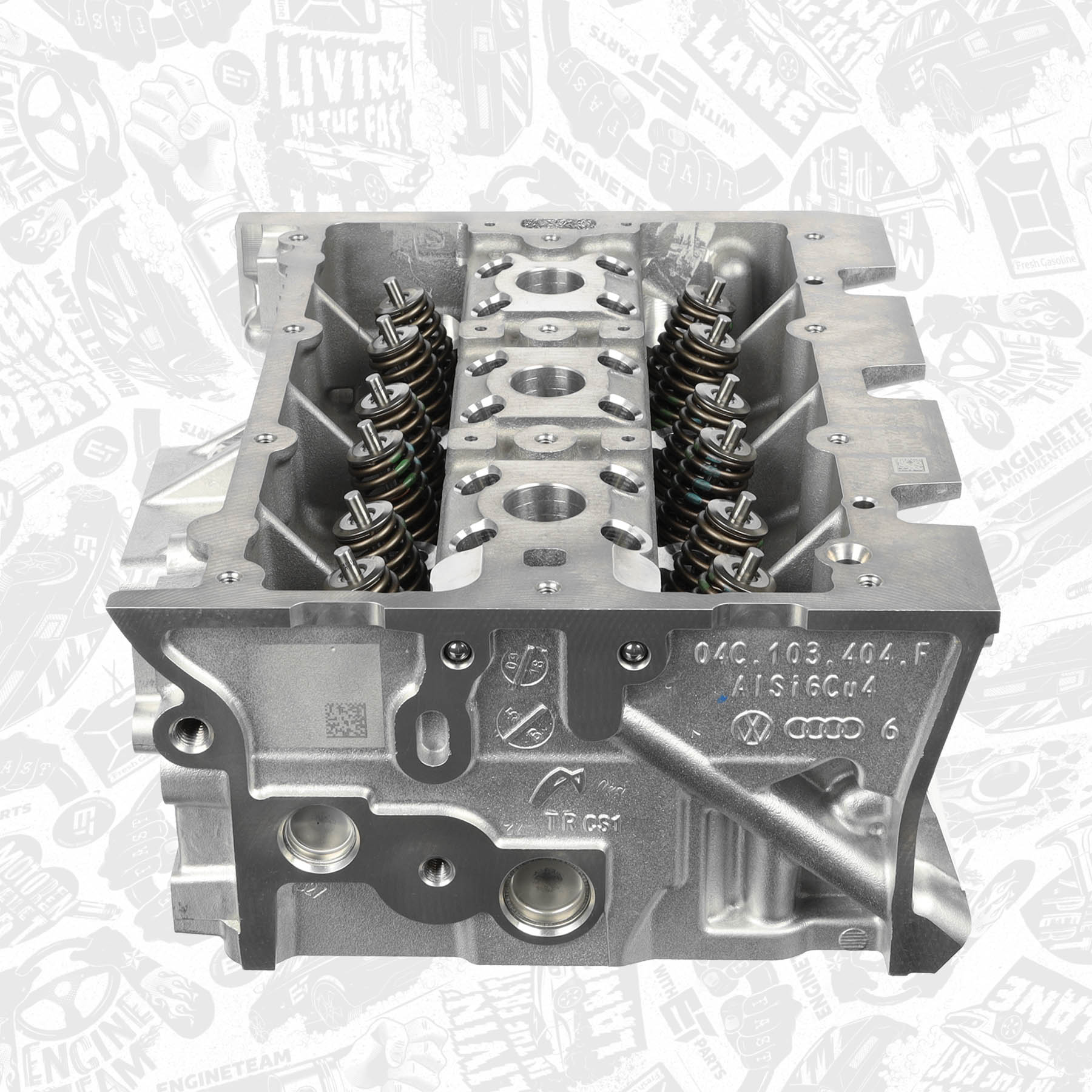 Cylinder Head - HL0142 ET ENGINETEAM - 04C103063K, 04C103063N | K MOTORSHOP