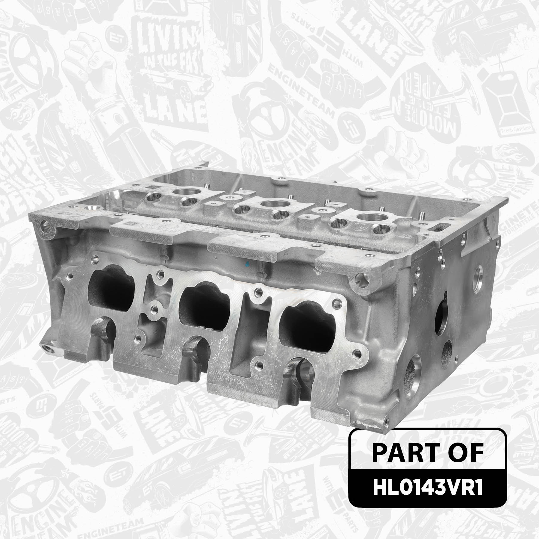 Repair kit, cylinder head - HL0143VR1 ET ENGINETEAM - 04C103063AB ...