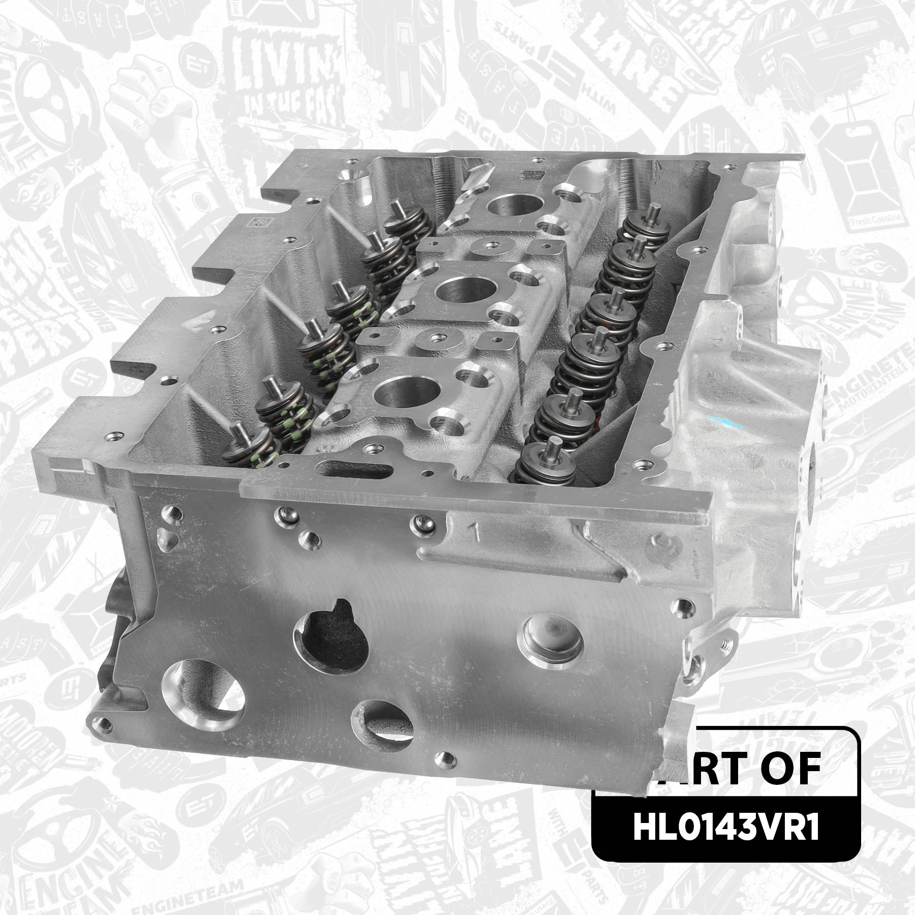 Repair kit, cylinder head - HL0143VR1 ET ENGINETEAM - 04C103063AB ...