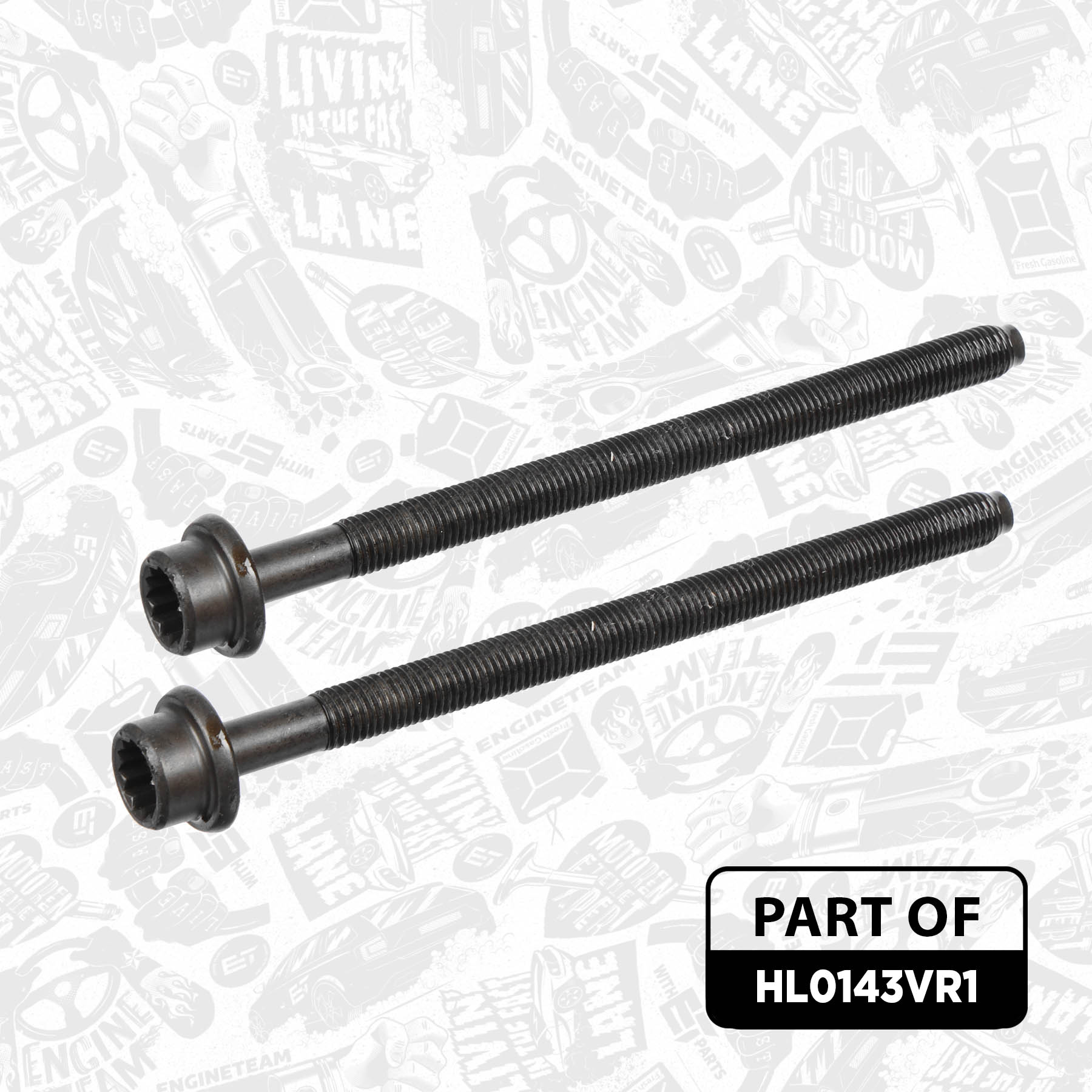 Repair kit, cylinder head - HL0143VR1 ET ENGINETEAM - 04C103063AB ...