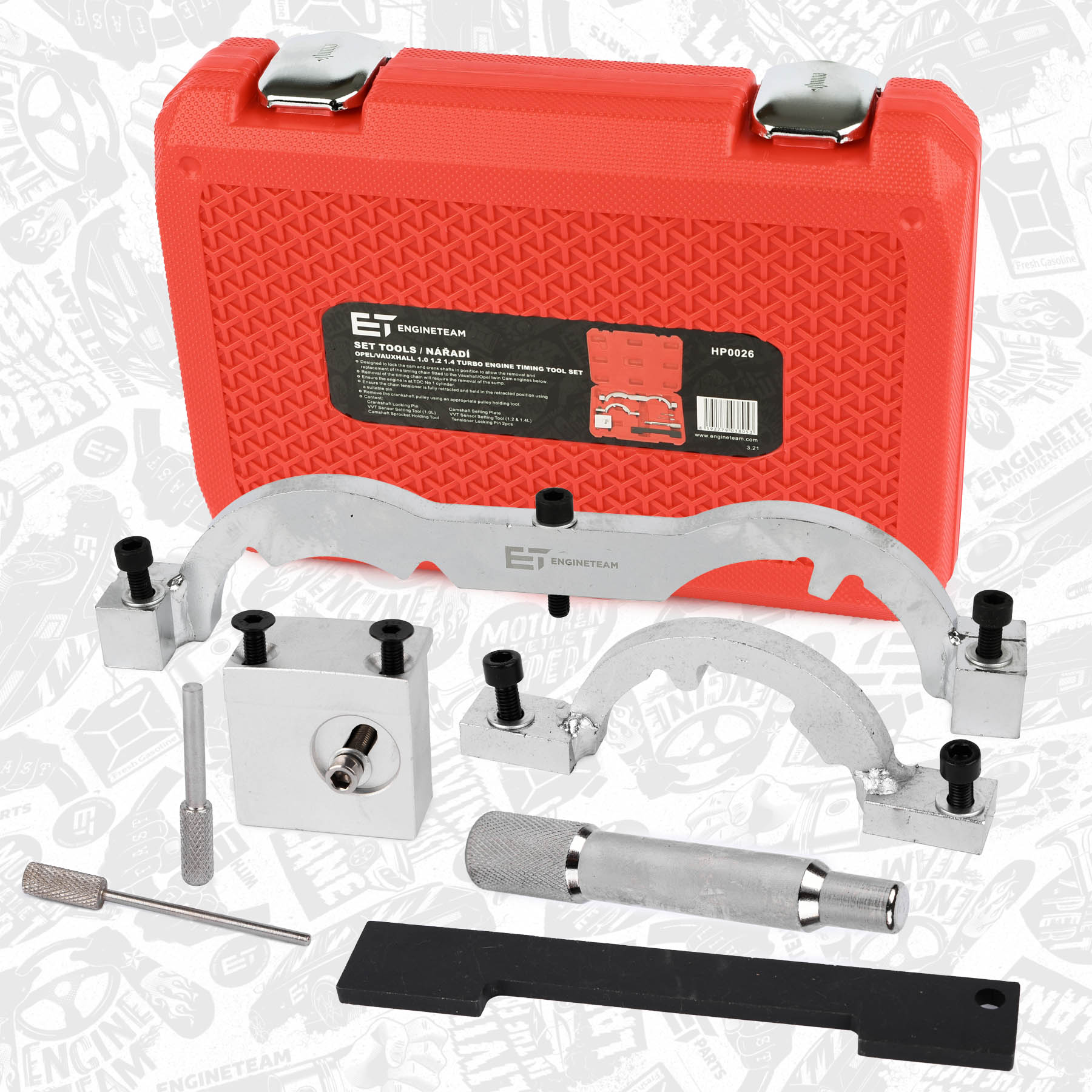 Adjustment Tool Kit, valve timing - HP0026 ET ENGINETEAM - EN-49977-100 ...