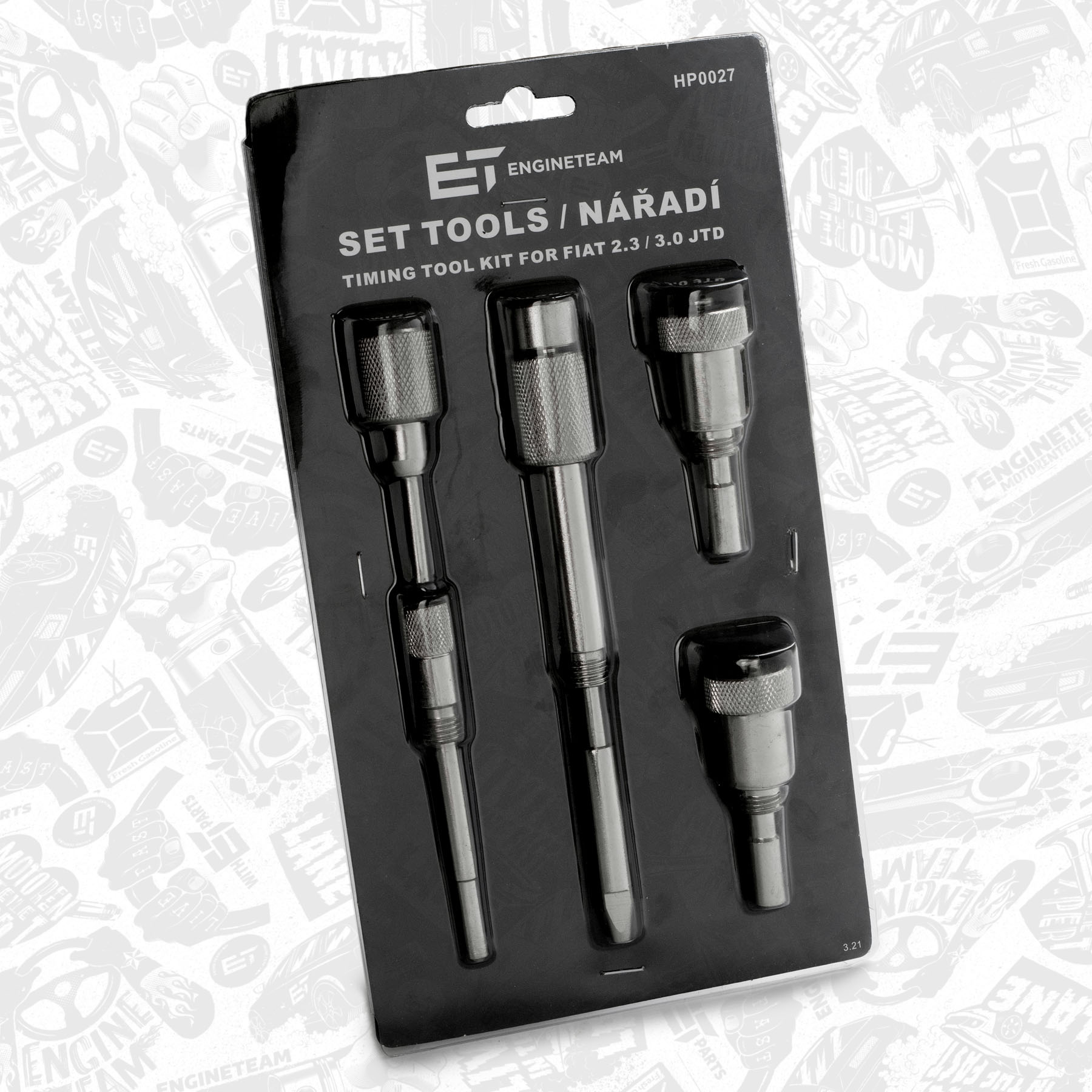 Adjustment Tool Set, valve timing - HP0027 ET ENGINETEAM - 0191-2A ...