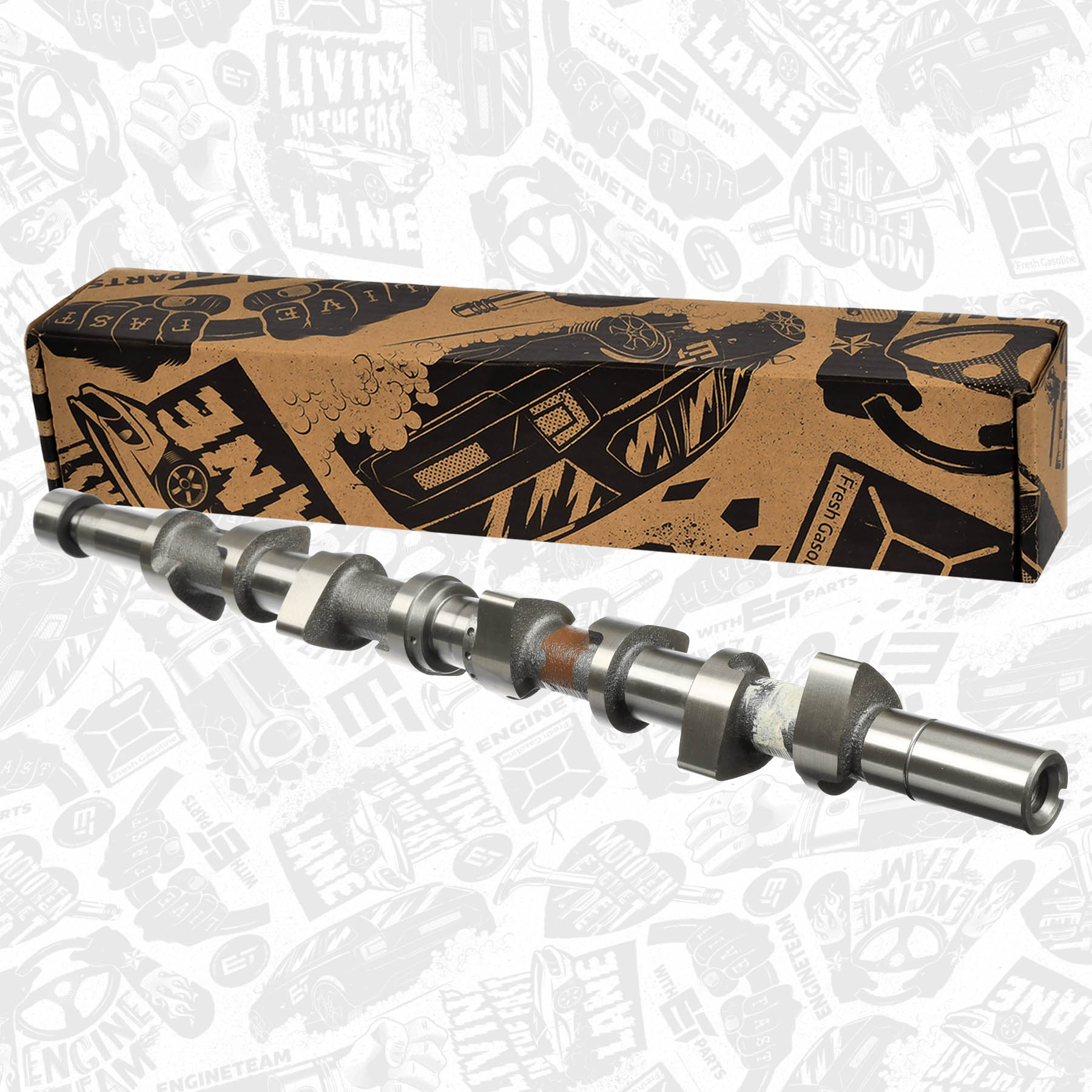 Camshaft - HV0026 ET ENGINETEAM - 7700106678, 8200886875, 25530 | K ...
