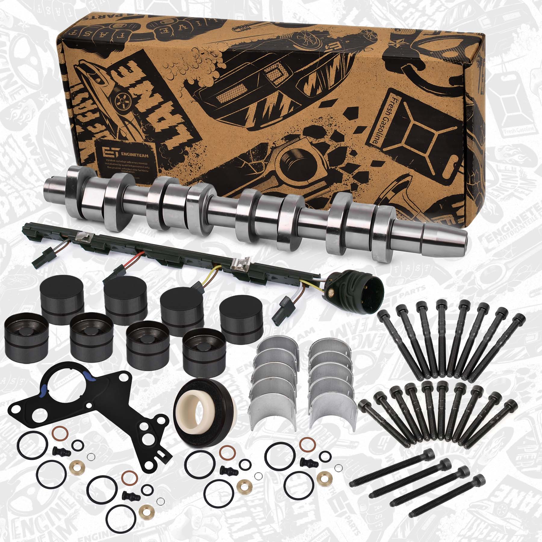 Camshaft Kit - HV0338VR3 ET ENGINETEAM - 038109101R, 038103673A ...