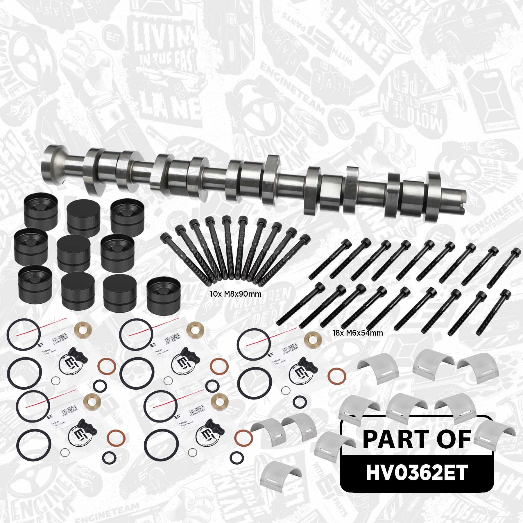 Camshaft Kit - HV0362ET ET ENGINETEAM - 070109101Q, 038109309C ...
