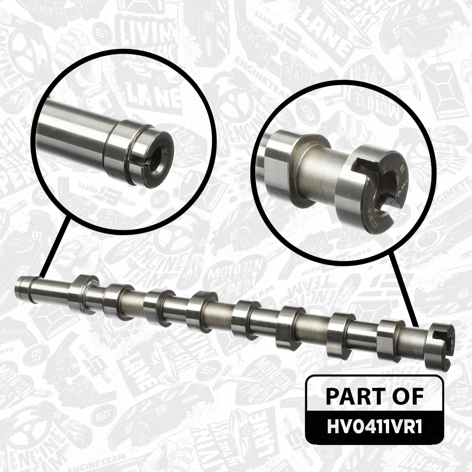 Camshaft Kit - HV0411VR1 ET ENGINETEAM - 0949.F5, 1685815, 31330192 | K ...