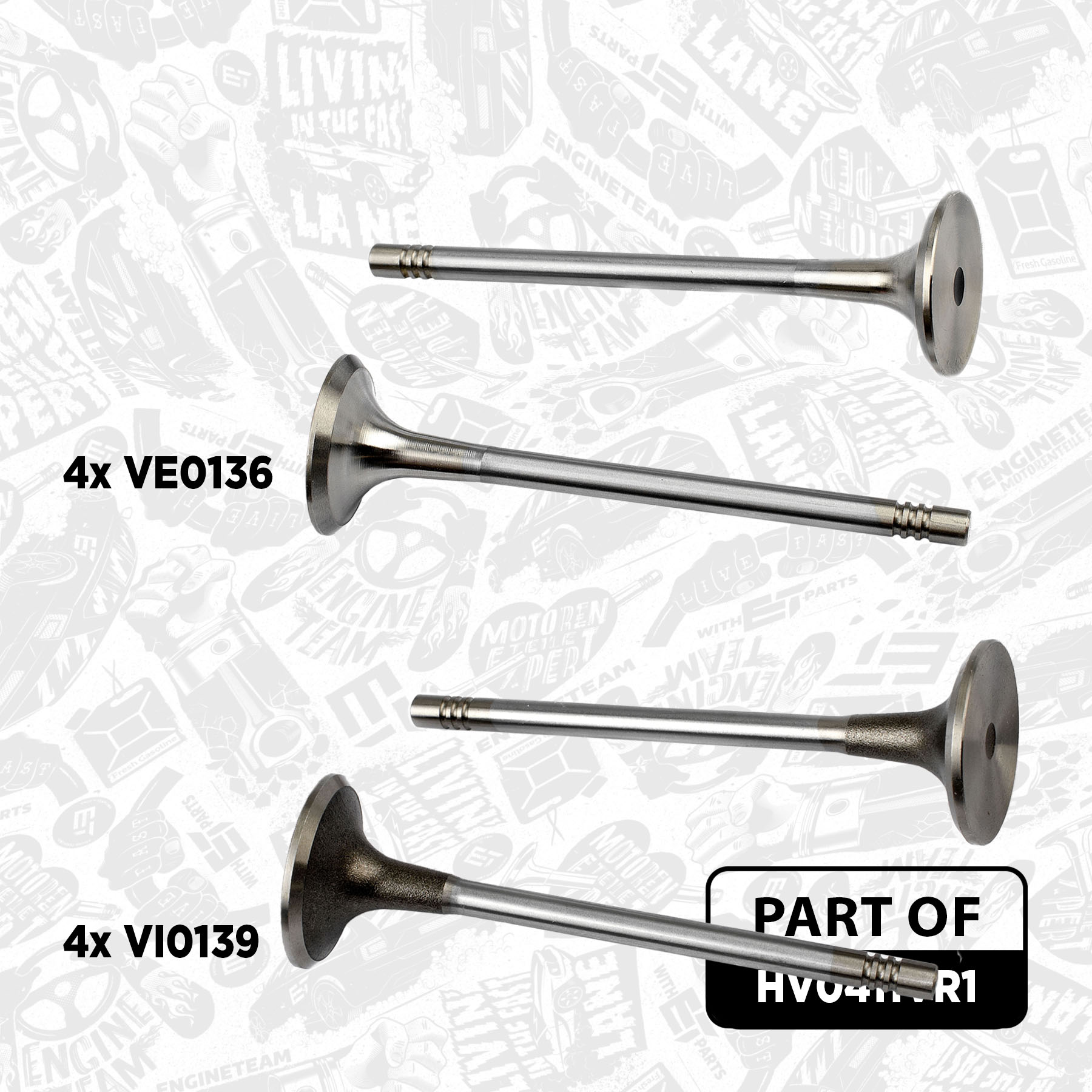 Camshaft Kit - HV0411VR1 ET ENGINETEAM - 0949.F5, 1685815, 31330192 | K ...
