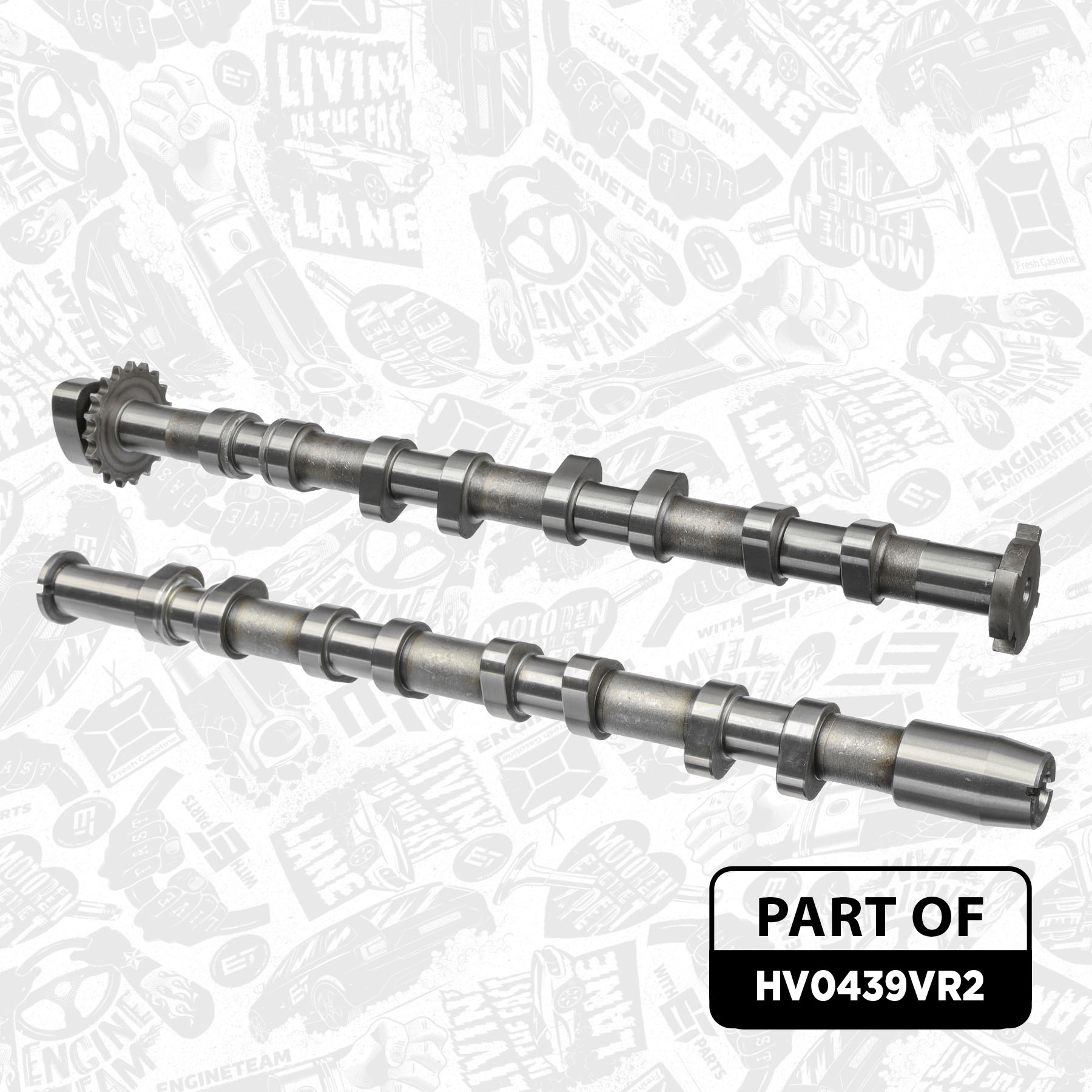 Camshaft Kit - HV0439VR2 ET ENGINETEAM - 06F109101B, 06F109101J ...