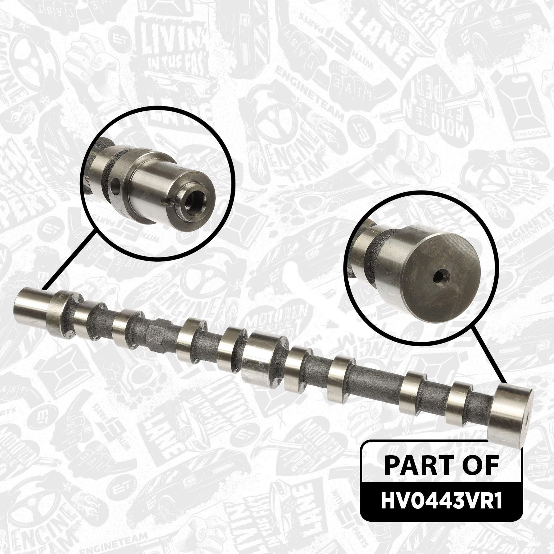 Camshaft Kit - HV0443VR1 ET ENGINETEAM - 504096185, 504096183, 20640 ...