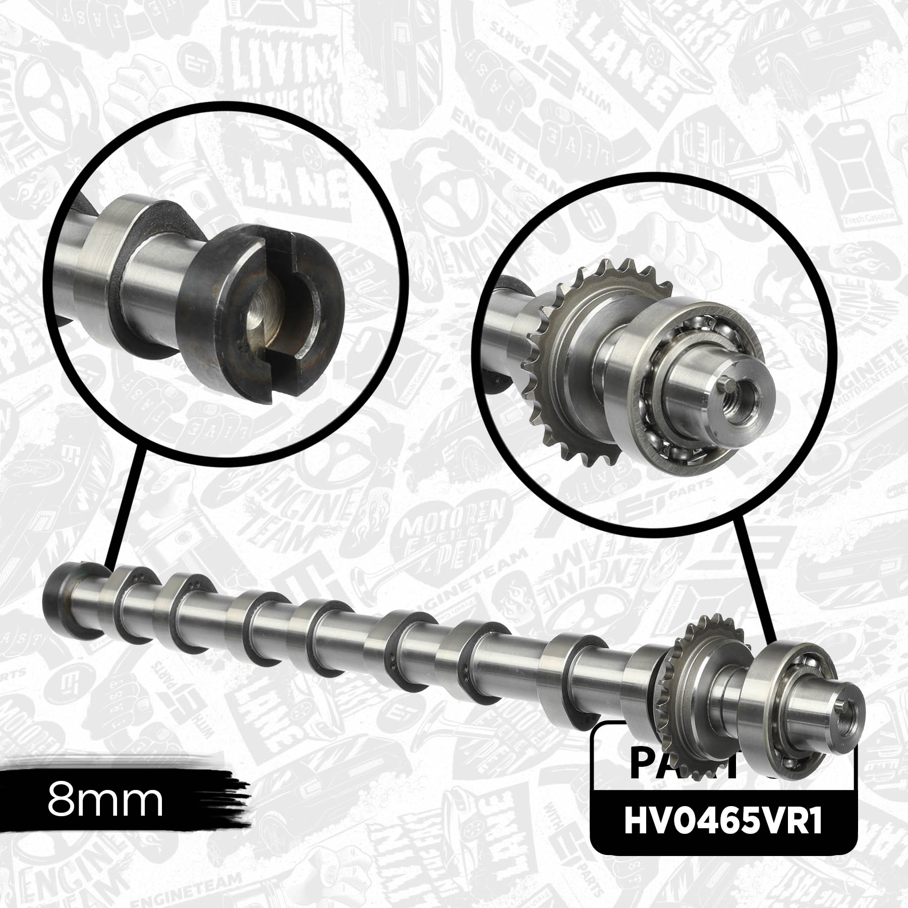 Camshaft Kit - HV0465VR1 ET ENGINETEAM - 9823920080, JX6Q6E262BA ...