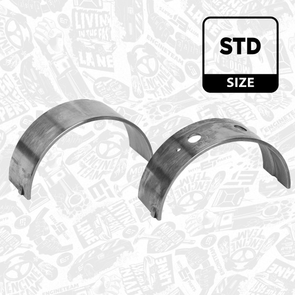 Crankshaft Bearing - LH000800 ET ENGINETEAM - 2992147, 2995787, 160040 ...