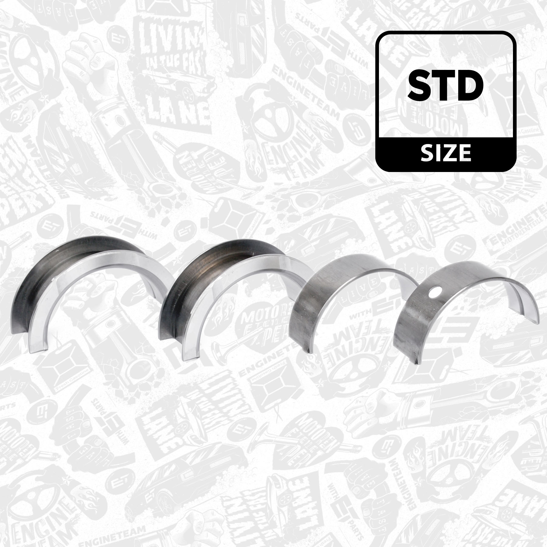 Crankshaft Bearing Set - LH002100 ET ENGINETEAM - 21020-27900 ...