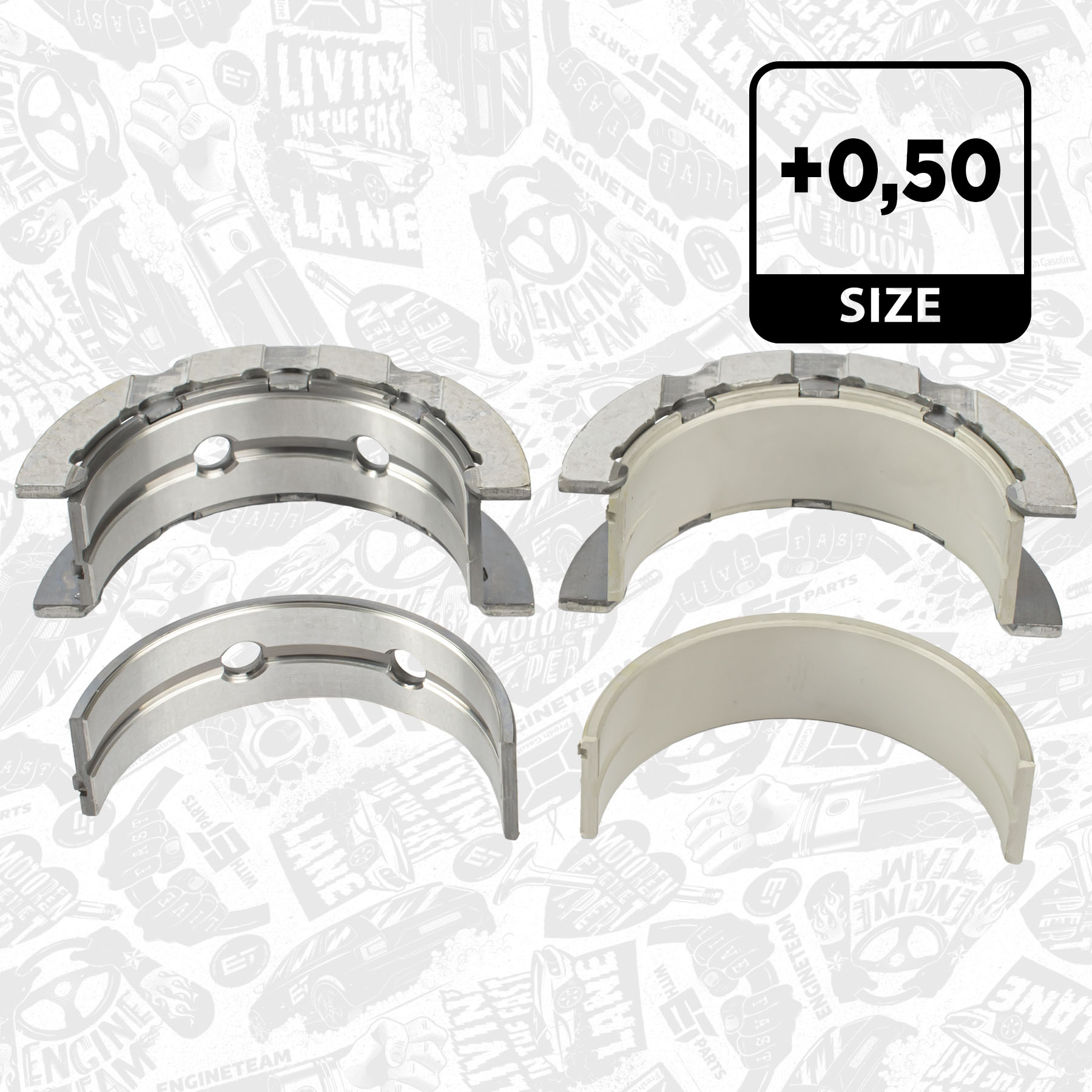 Crankshaft Bearing Set - LH003750 ET ENGINETEAM - 77951620 | K MOTORSHOP
