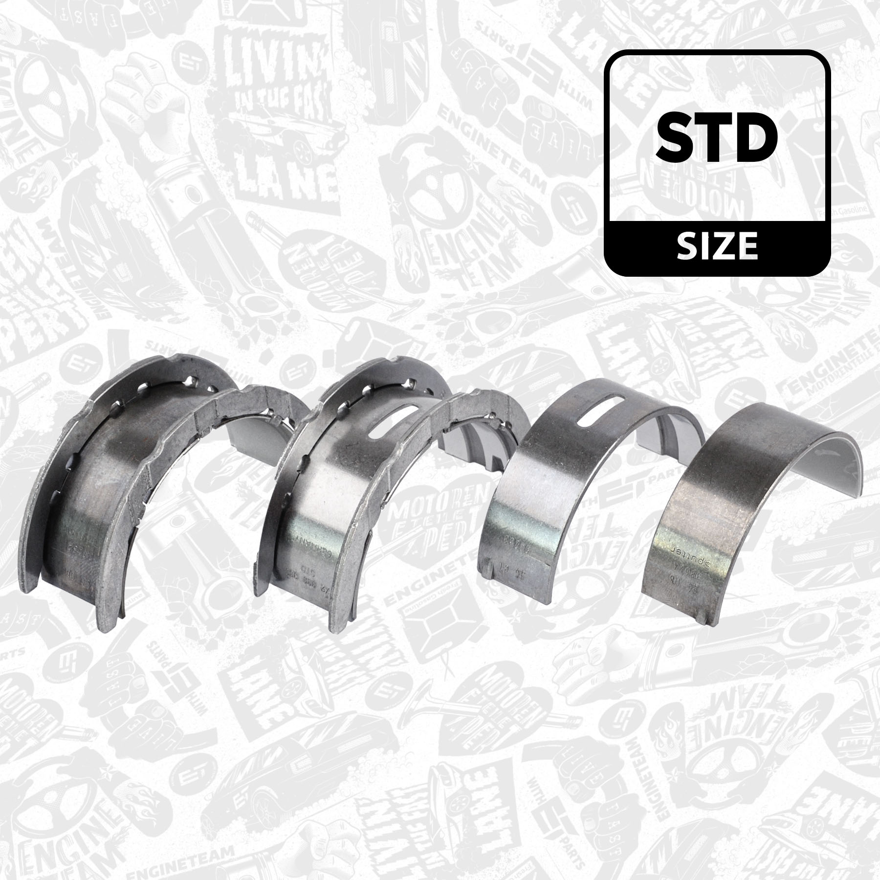 Crankshaft Bearing Set - LH004100 ET ENGINETEAM - 6510330101 ...