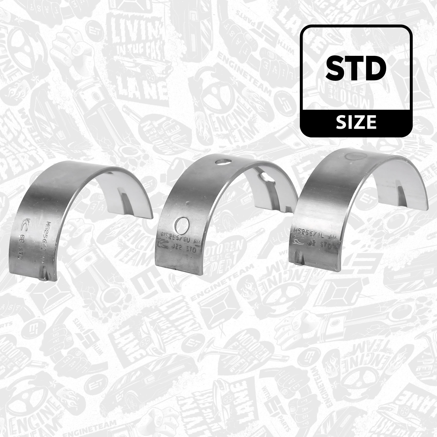 Crankshaft Bearing Set - LH005700 ET ENGINETEAM - 21010-23140, 21020 ...