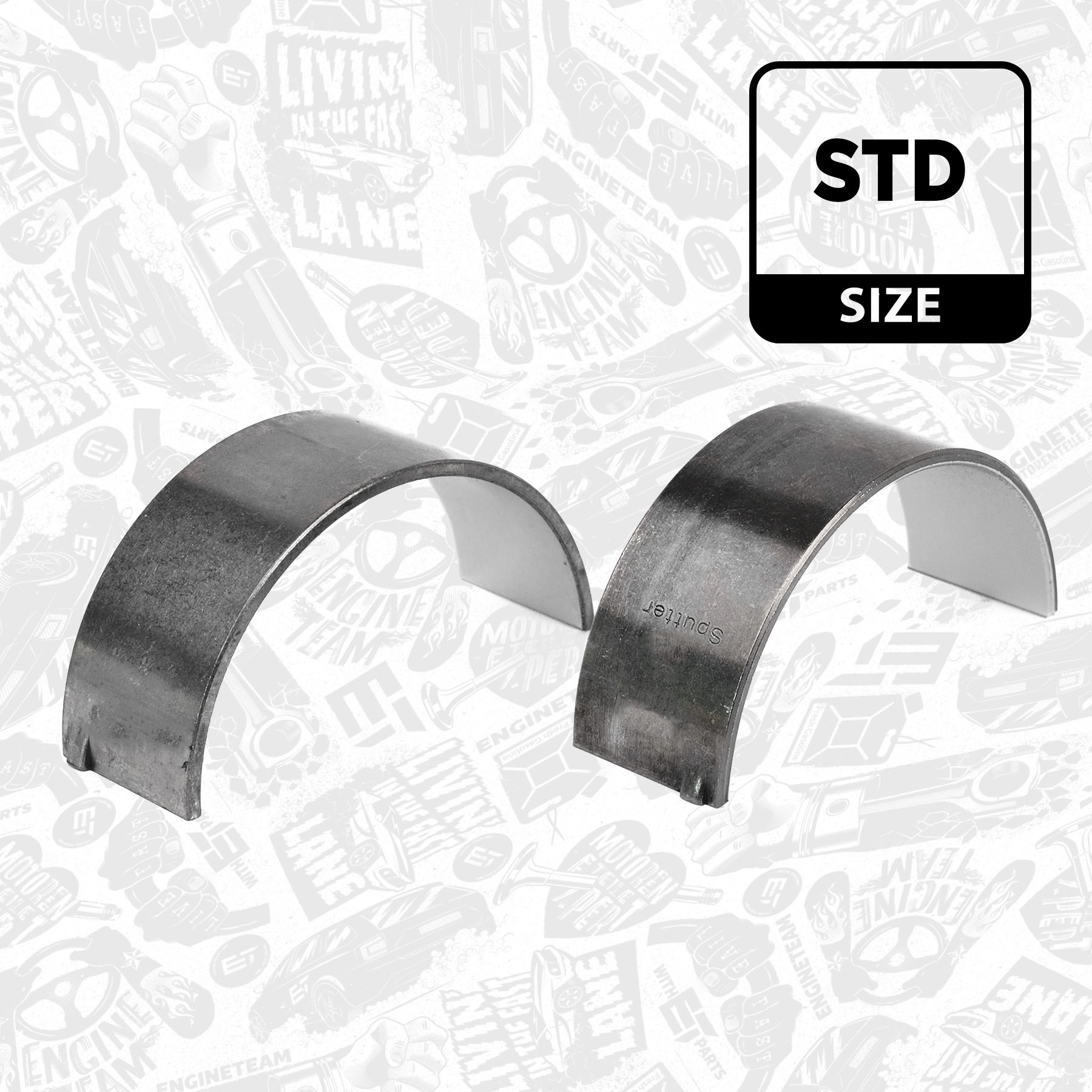 Connecting Rod Bearing Set - LP004400 ET ENGINETEAM - 6510300060 ...